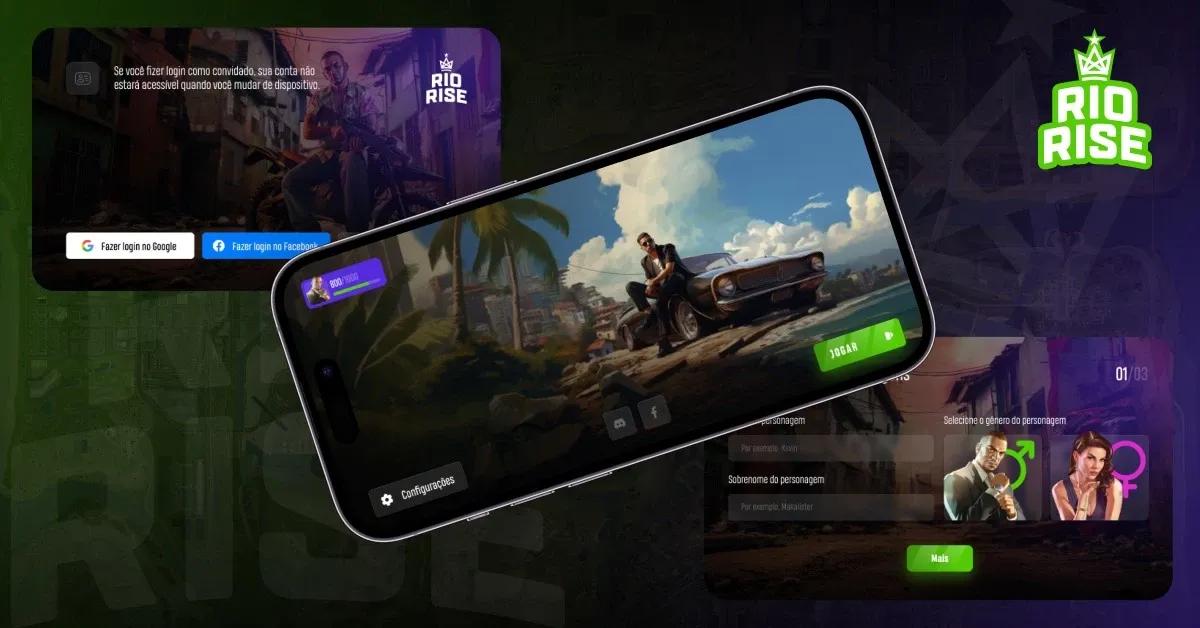 RIO RISE - O Lançador Definitivo do GTA San Andreas para o Brasil