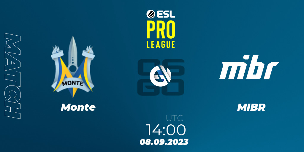 Monte vs. MIBR – Partida Concluída e Placar Final | CS2
