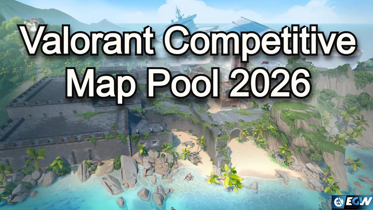 Valorant Competitive Map Pool 2026 - O que precisa de saber