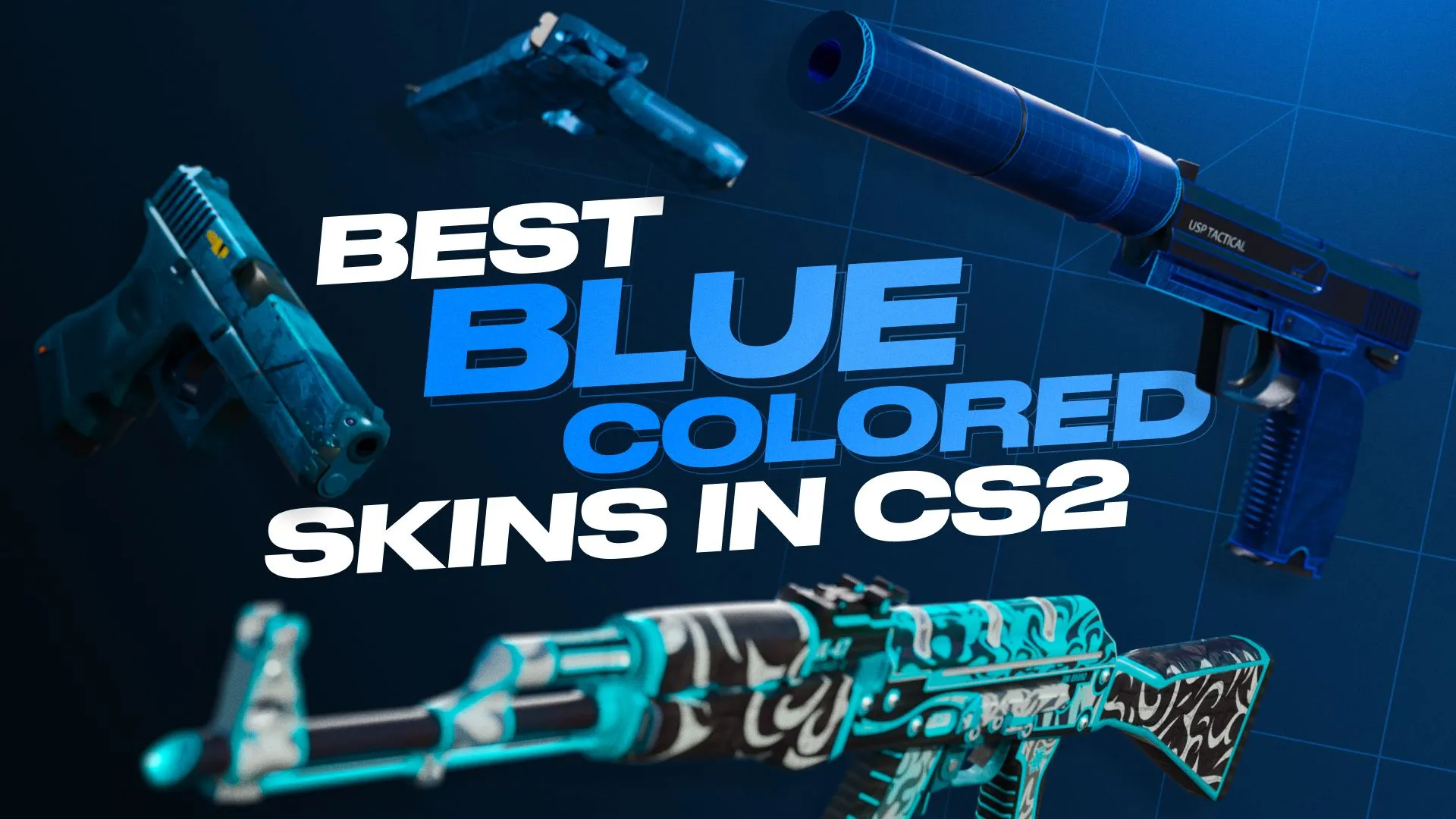 Melhores skins de cor azul no CS2 - Blog de esportes e jogos de computador