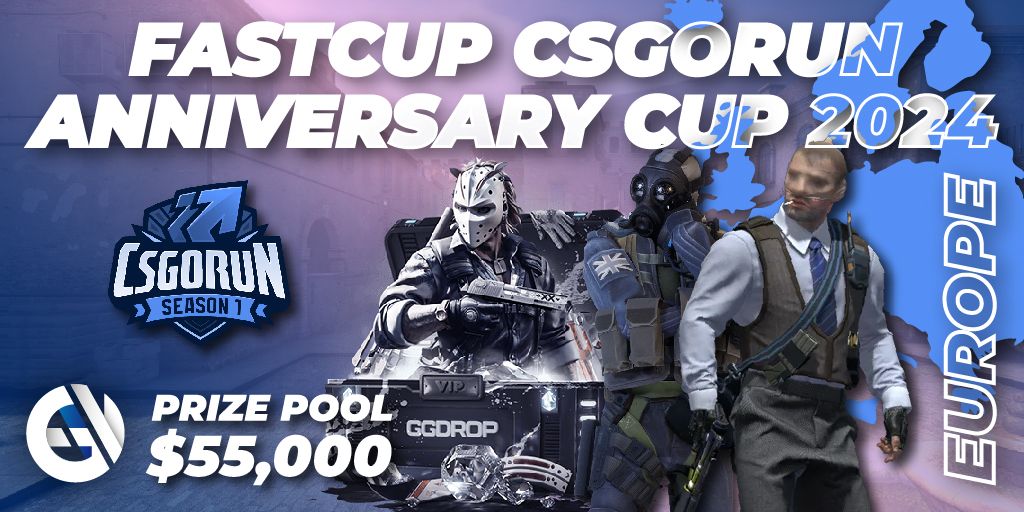 FASTCUP: CSGORUN Anniversary Cup 2024 - Open Qualifier #1 🎮 Counter-Strike (CS2) torneio 📅 ...