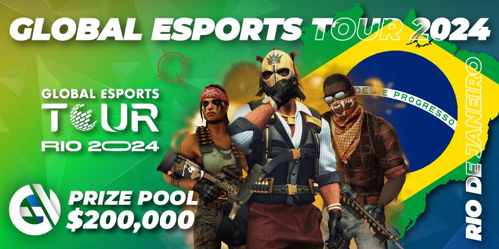 Global Esports Tour Rio de Janeiro 2024 🎮 Counter-Strike (CS2) torneio 📅 Calendário de jogos em ...
