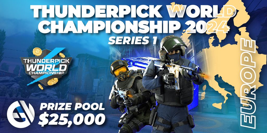 Thunderpick World Championship 2024: European Series #1 🎮 Counter-Strike (CS2) torneio 📅 ...