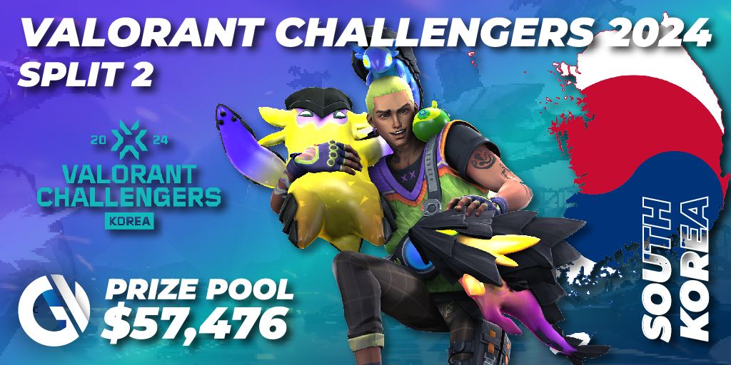 VALORANT Challengers 2024 Korea: Split 2 🎮 VALORANT torneio 📅 Calendário de jogos em EGamersWorld ☕