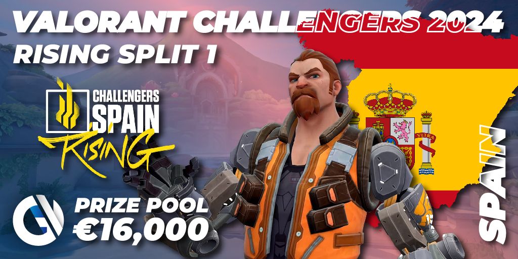 VALORANT Challengers 2024 Spain: Rising Split 1 🎮 VALORANT torneio 📅 Calendário de jogos em ...
