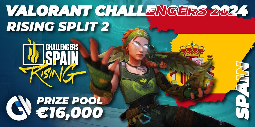 VALORANT Challengers 2024 Spain: Rising Split 2 🎮 VALORANT torneio 📅 Calendário de jogos em ...
