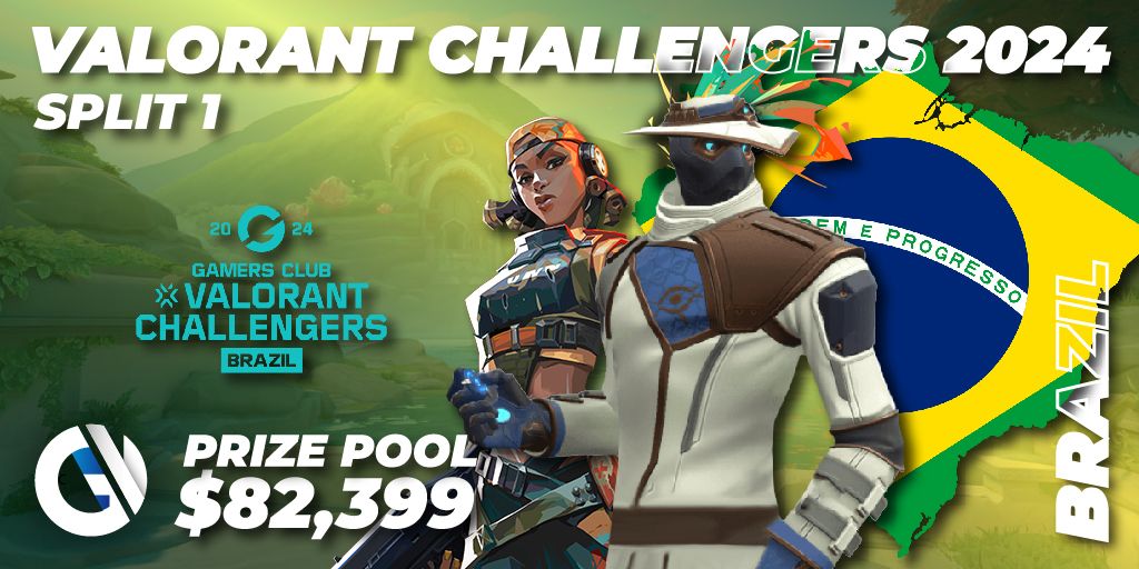 VALORANT Challengers Brazil 2024: Split 1 - Open Qualifier 2 🎮 VALORANT torneio 📅 Calendário de ...