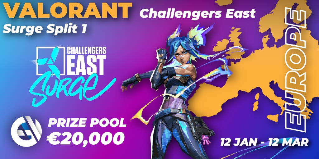 VALORANT Challengers 2023 East: Surge Split 1 🎮 VALORANT torneio 📅 Calendário de jogos em ...
