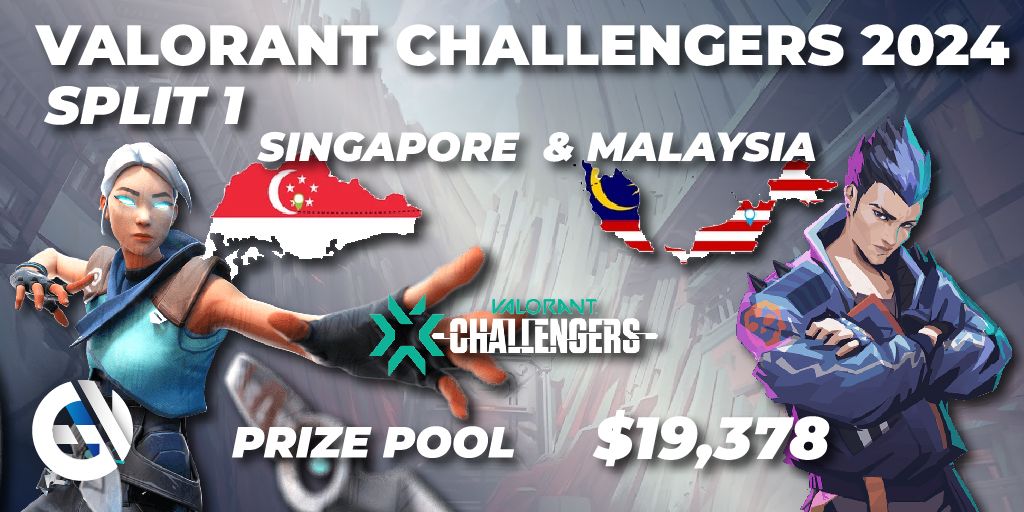 VALORANT Challengers Malaysia & Singapore 2024: Split 1 🎮 VALORANT torneio 📅 Calendário de jogos ...